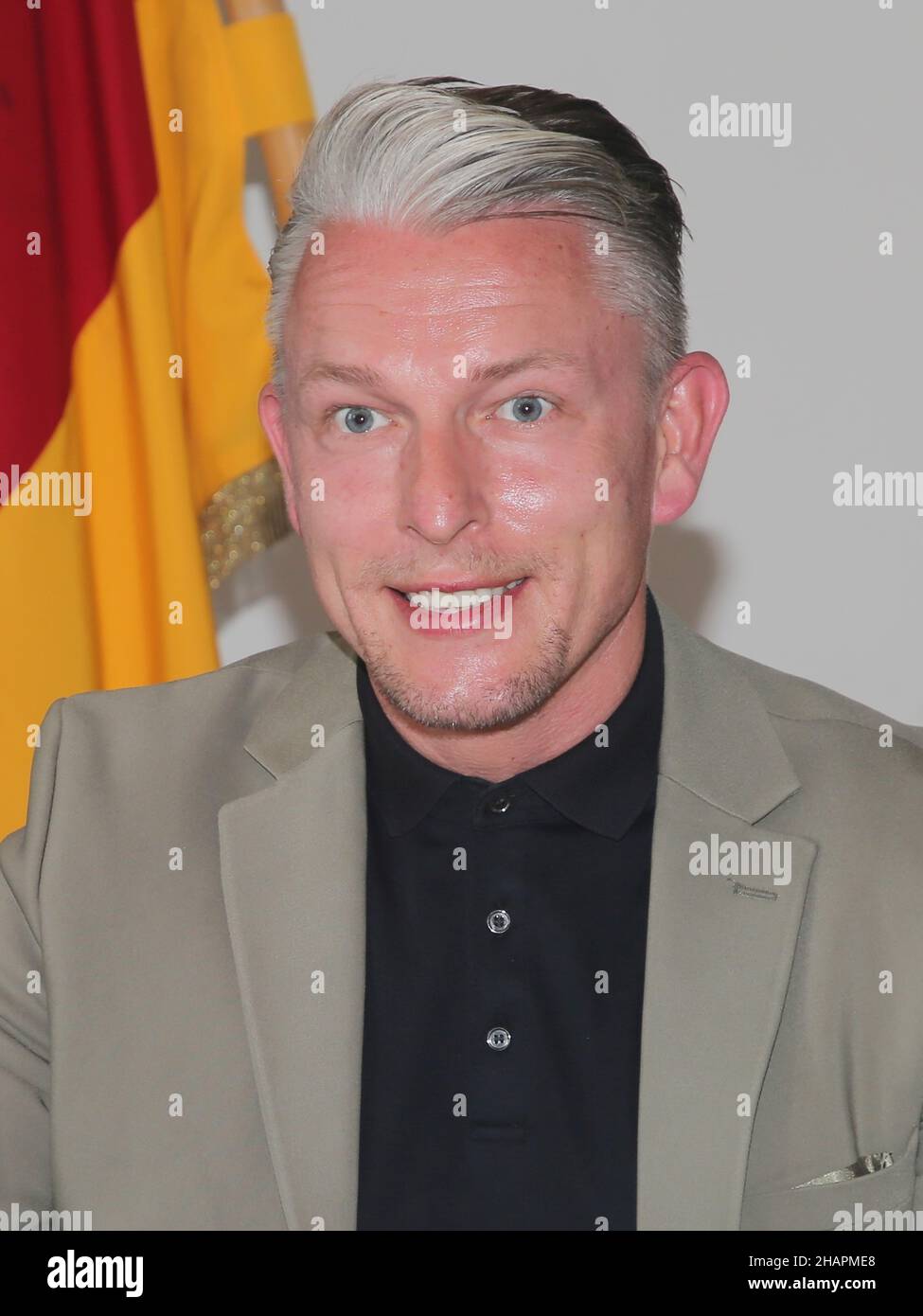 Handball Referees Robert Schulze At The Reception Of The Participants ...