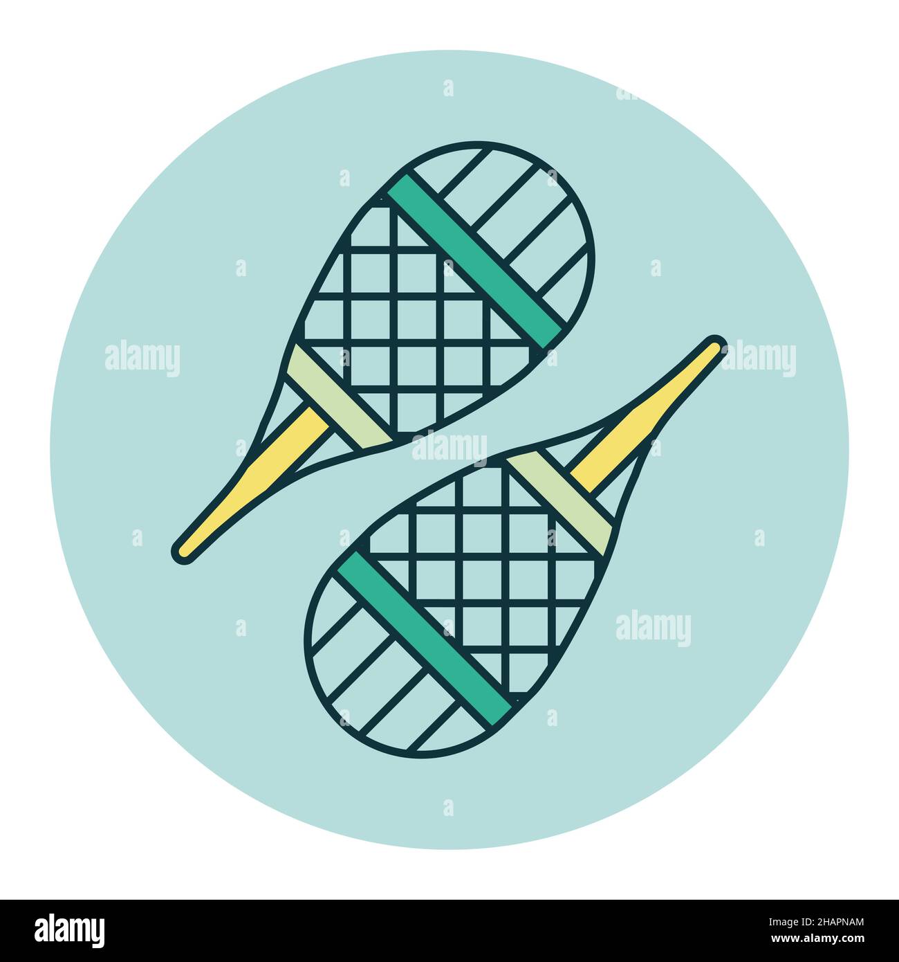 Snowshoes vector icon. Winter sign. Graph symbol for travel and tourism ...