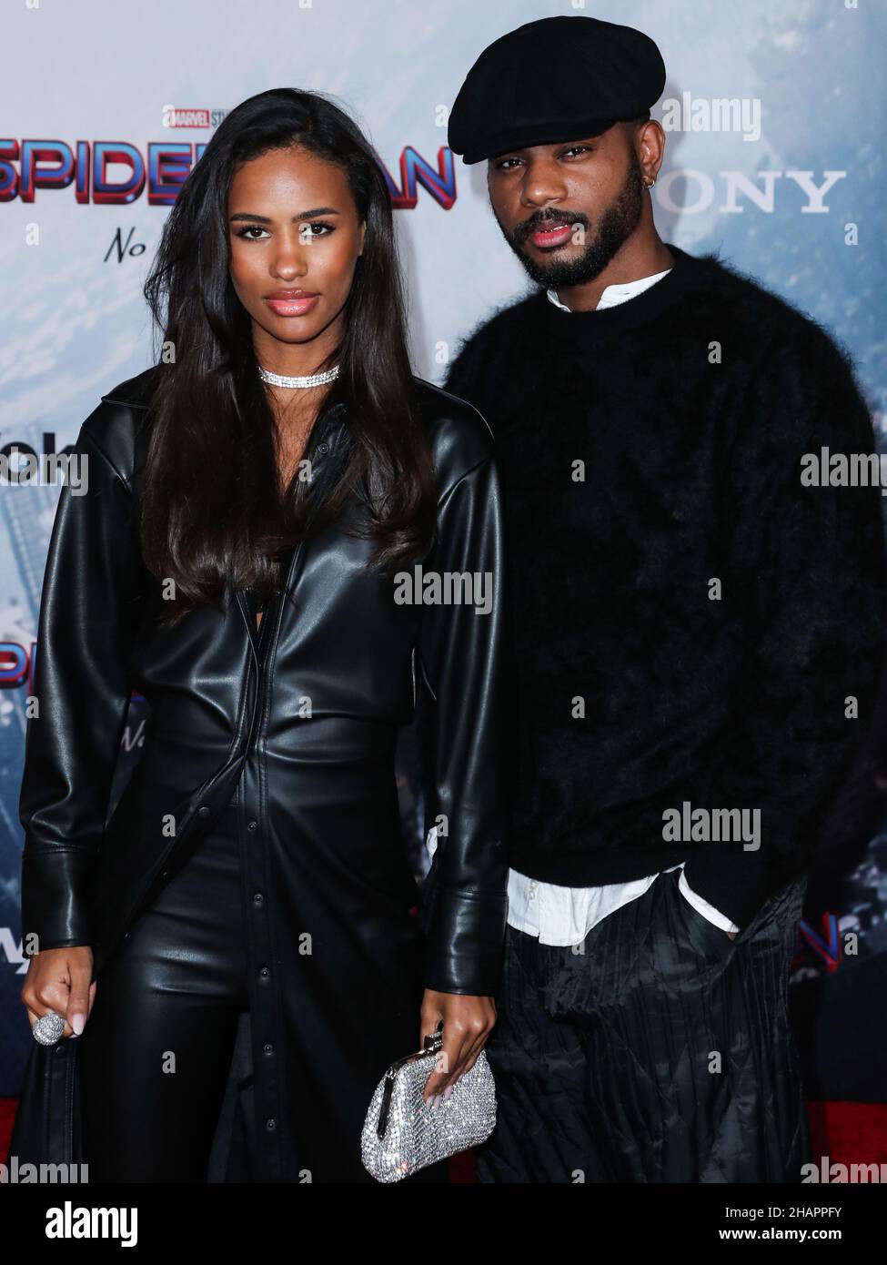 WESTWOOD, LOS ANGELES, CALIFORNIA, USA - DECEMBER 13: Kendra Bailey and boyfriend/singer Bryson ...