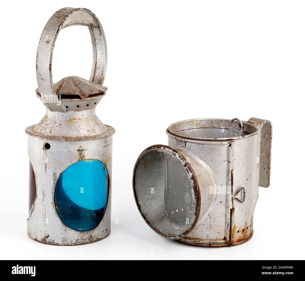 Lantern kerosene oil lamp Stock Photo - Alamy