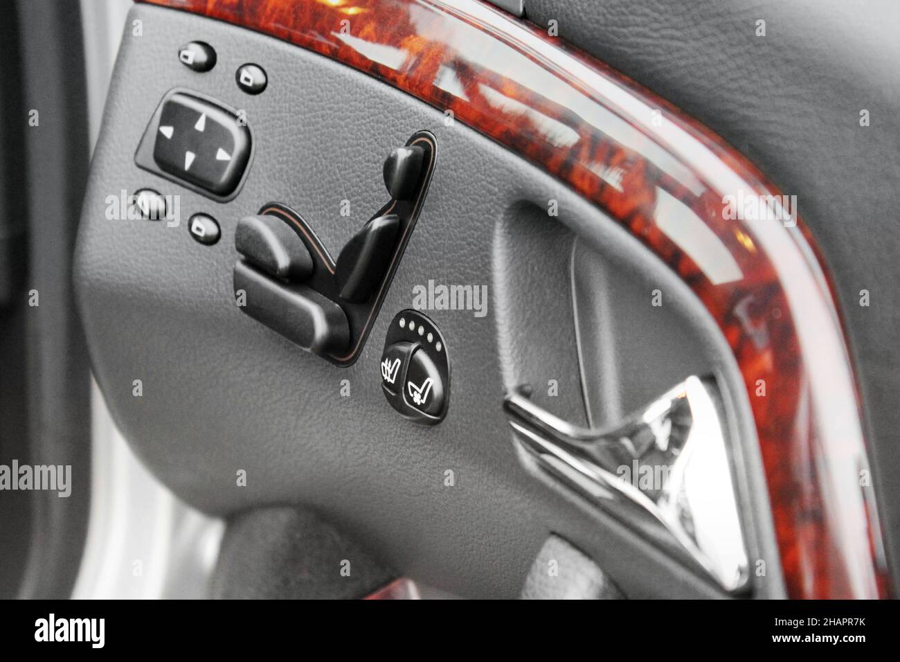 Car interior luxury service. Car interior details Stock Photo - Alamy