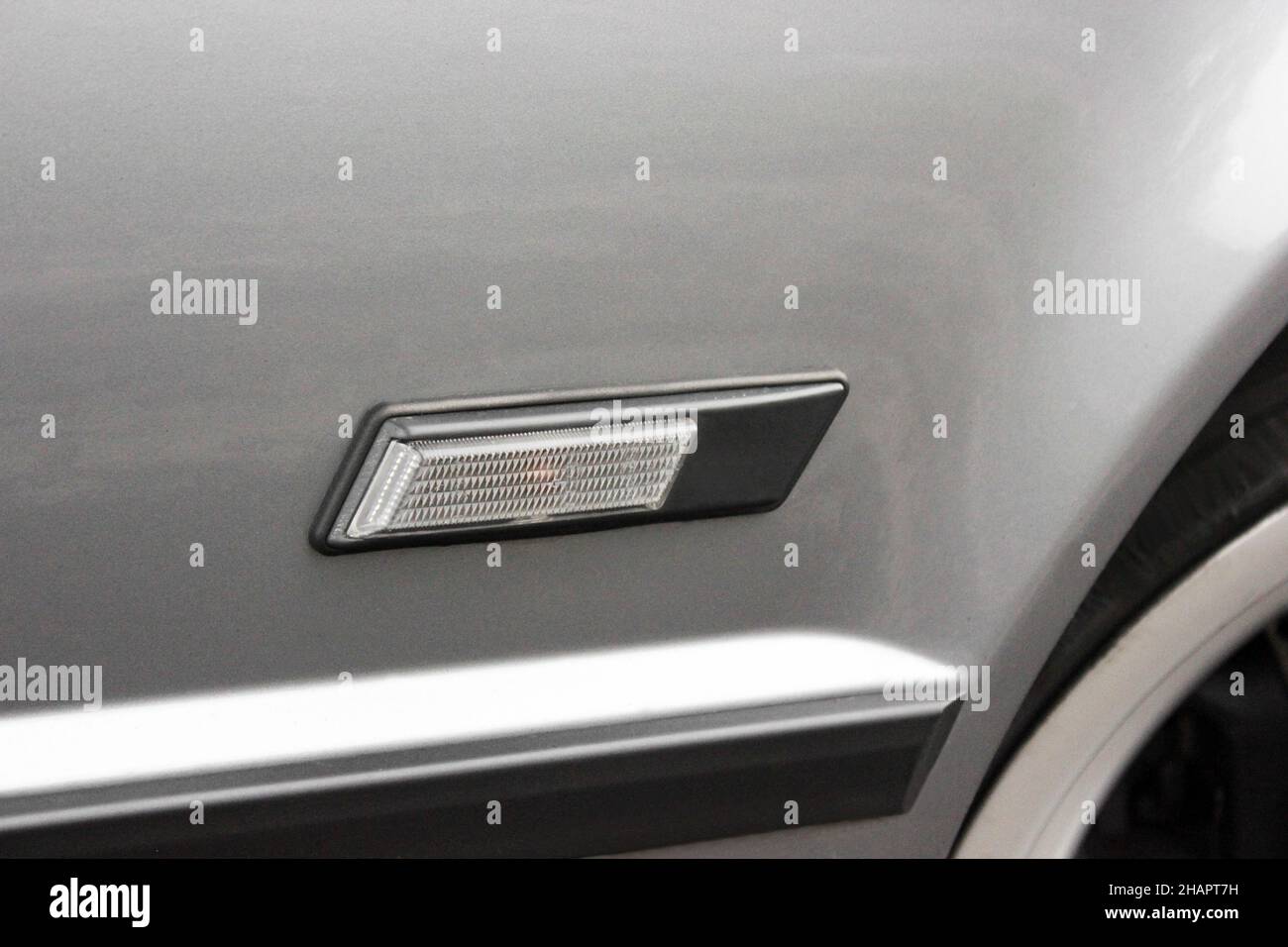 Car direction indicator lamp. Car turn signals Stock Photo - Alamy