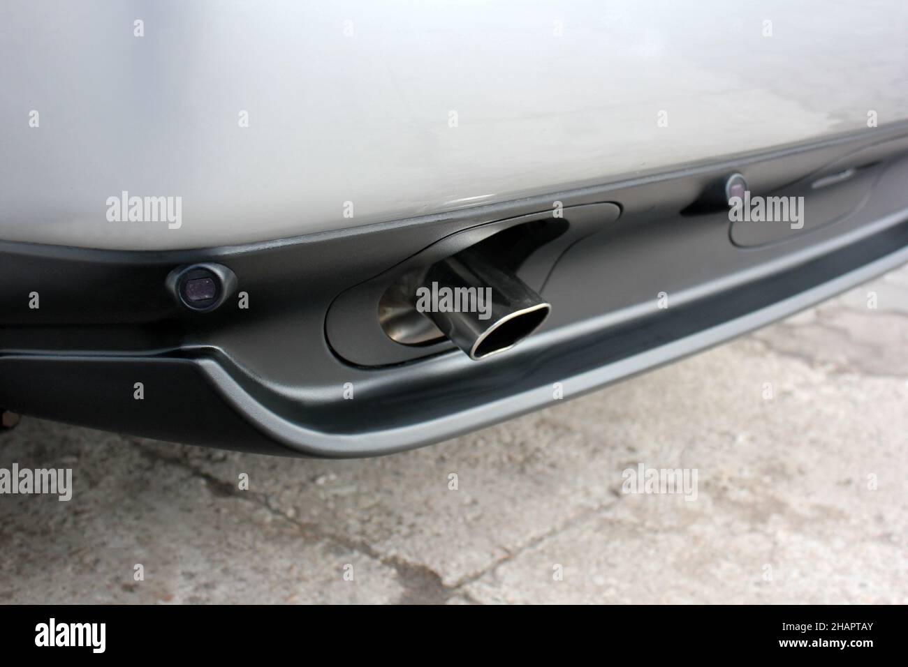 Car exhaust pipes Stock Photo - Alamy