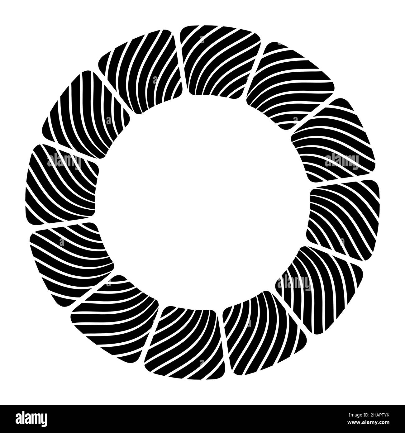 Geometric circular shape Stock Vector Images - Alamy