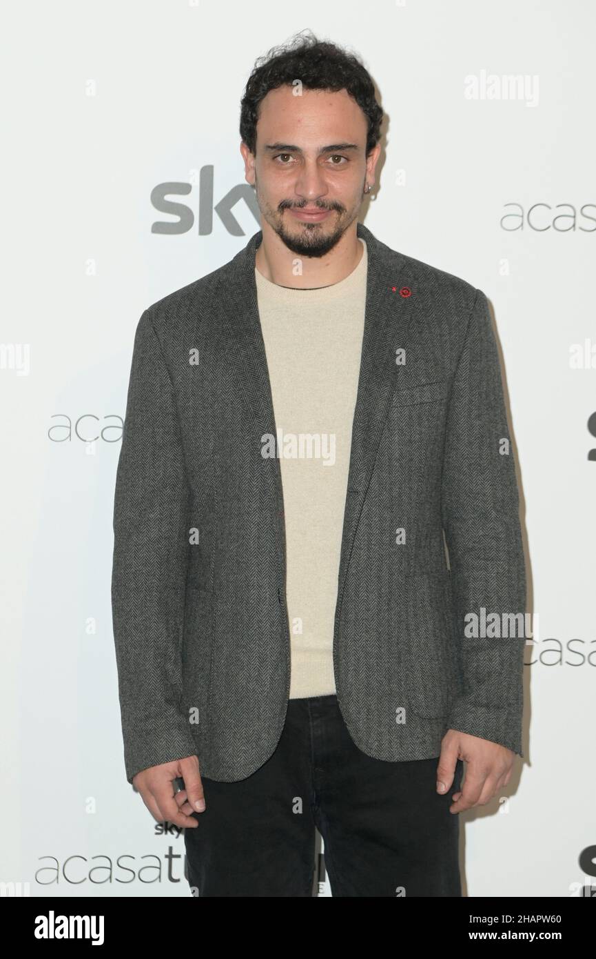 Rome, Italy - 14 Dec 2021, Simone Liberati attends the photocall for ...