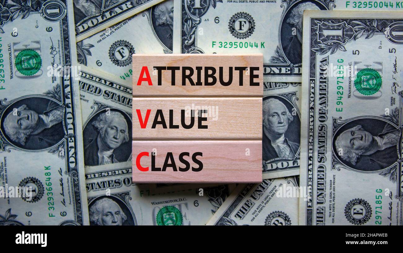 AVC attribute value class symbol. Concept words AVC attribute value ...