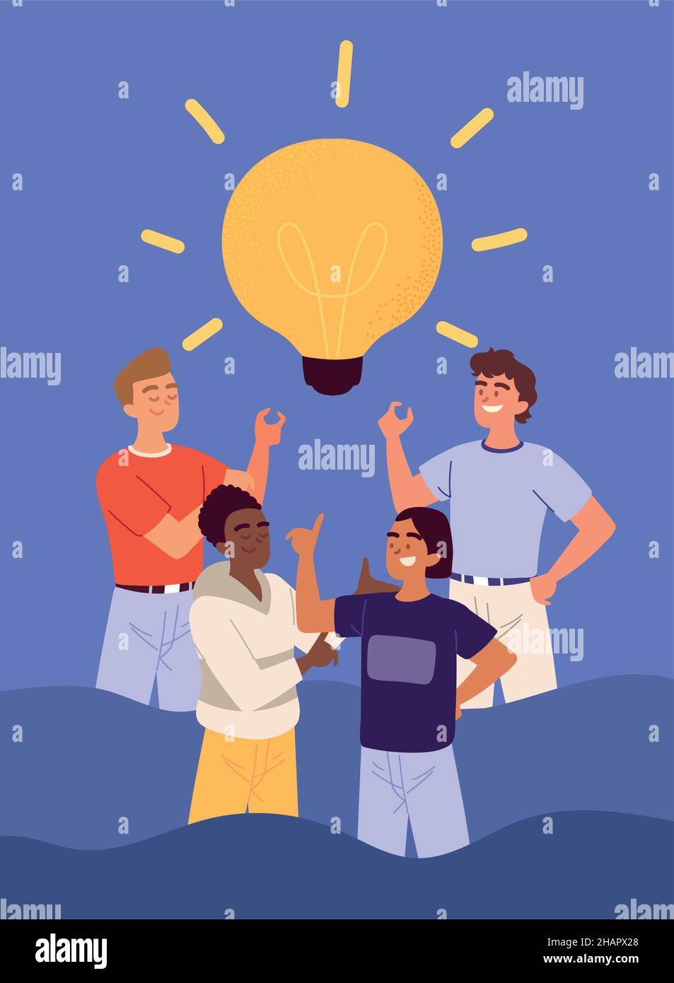 men think idea Stock Vector Image & Art - Alamy