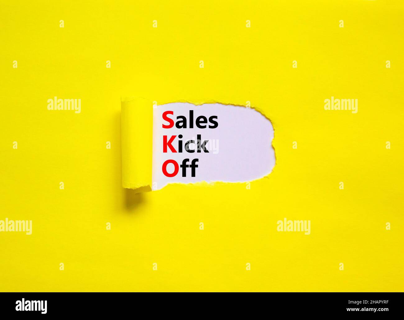 SKO sails kick off symbol. Concept words SKO sails kick off on white ...