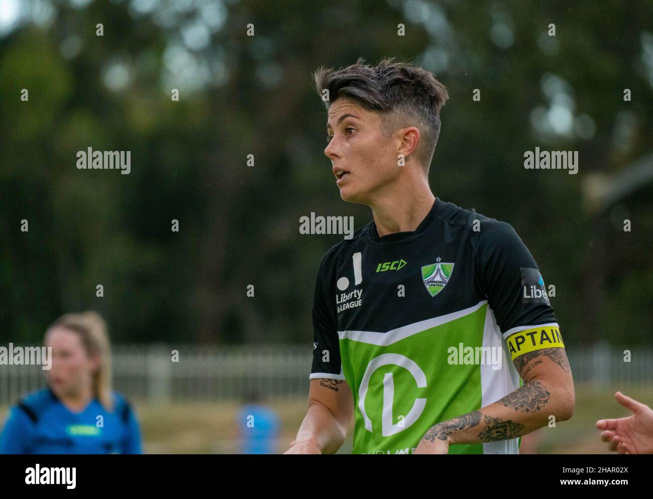 Michelle heyman soccer game hi-res stock photography and images - Alamy