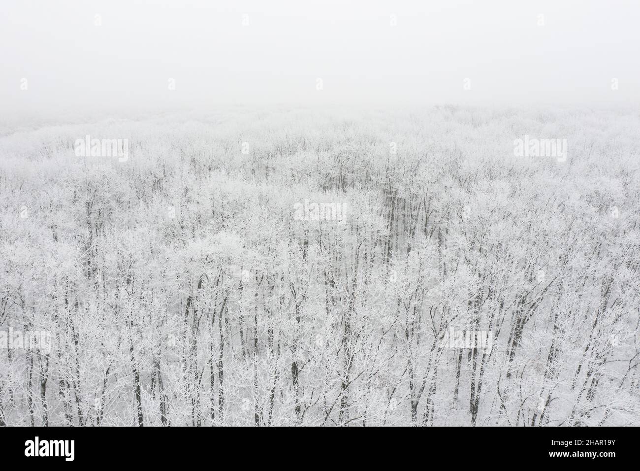 Aerial snow landscape hi-res stock photography and images - Alamy