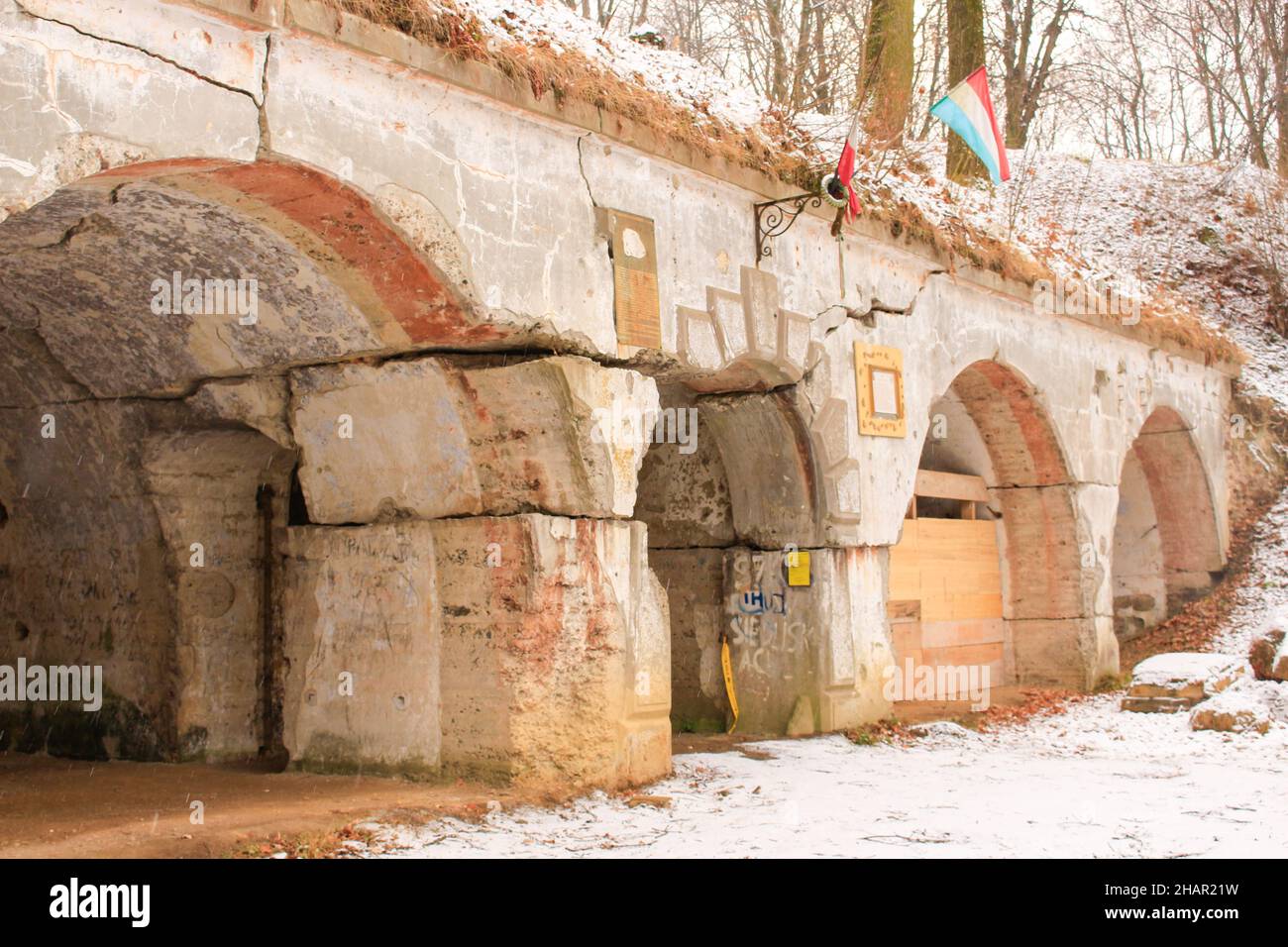 The Fortress of Przemyśl. Austrian Forts. Industrial basement of secret ...