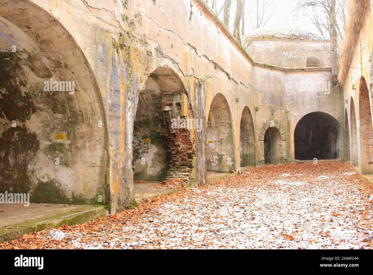 The Fortress of Przemyśl. Austrian Forts. Industrial basement of secret ...
