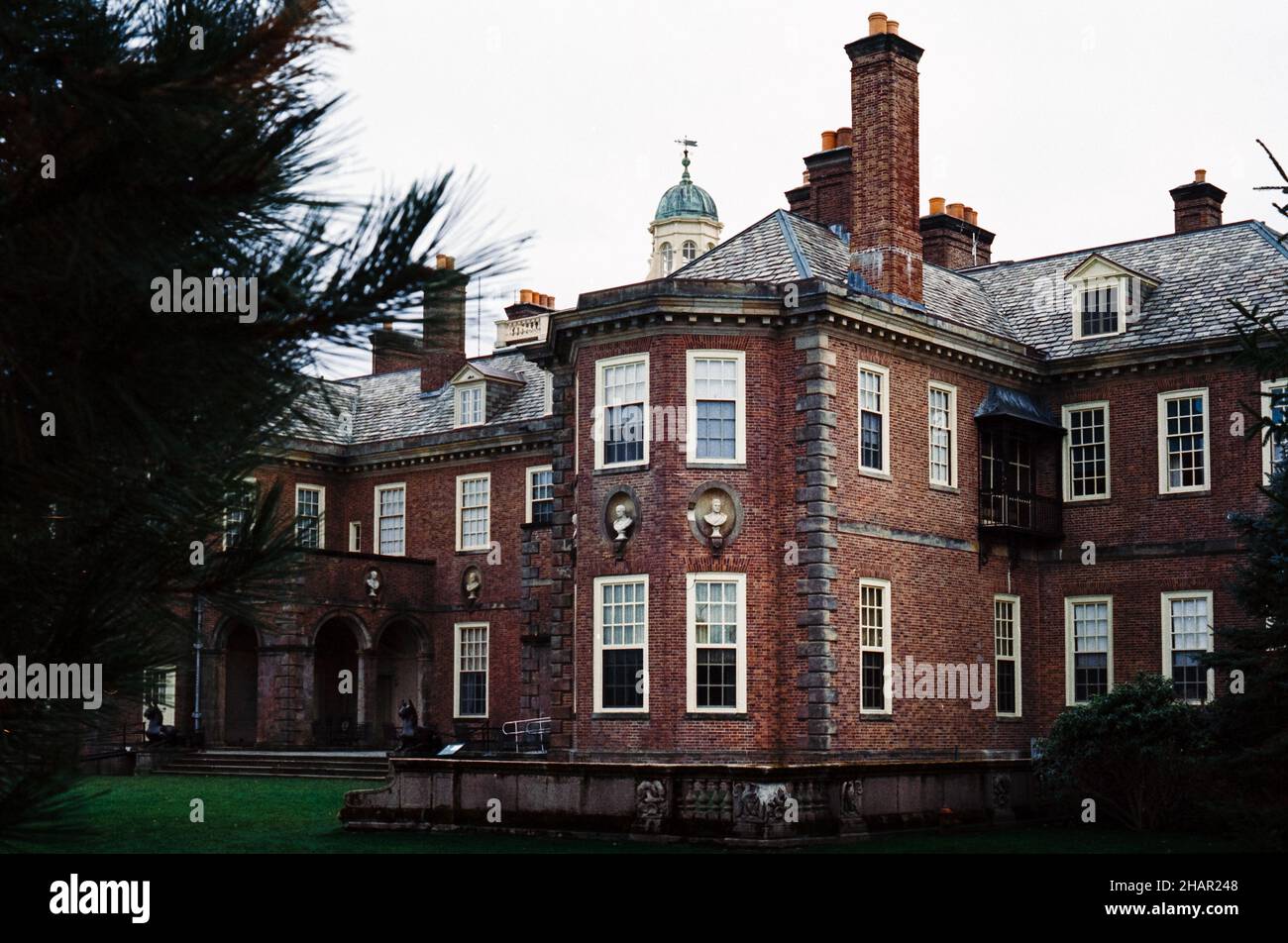 The Great House - Considered David Adler's masterpiece. Front view of ...