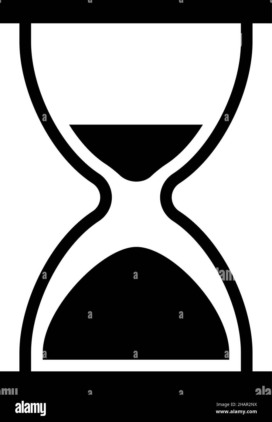 Hourglass icon. Waiting symbol. Loading time cursor Stock Vector Image & Art - Alamy