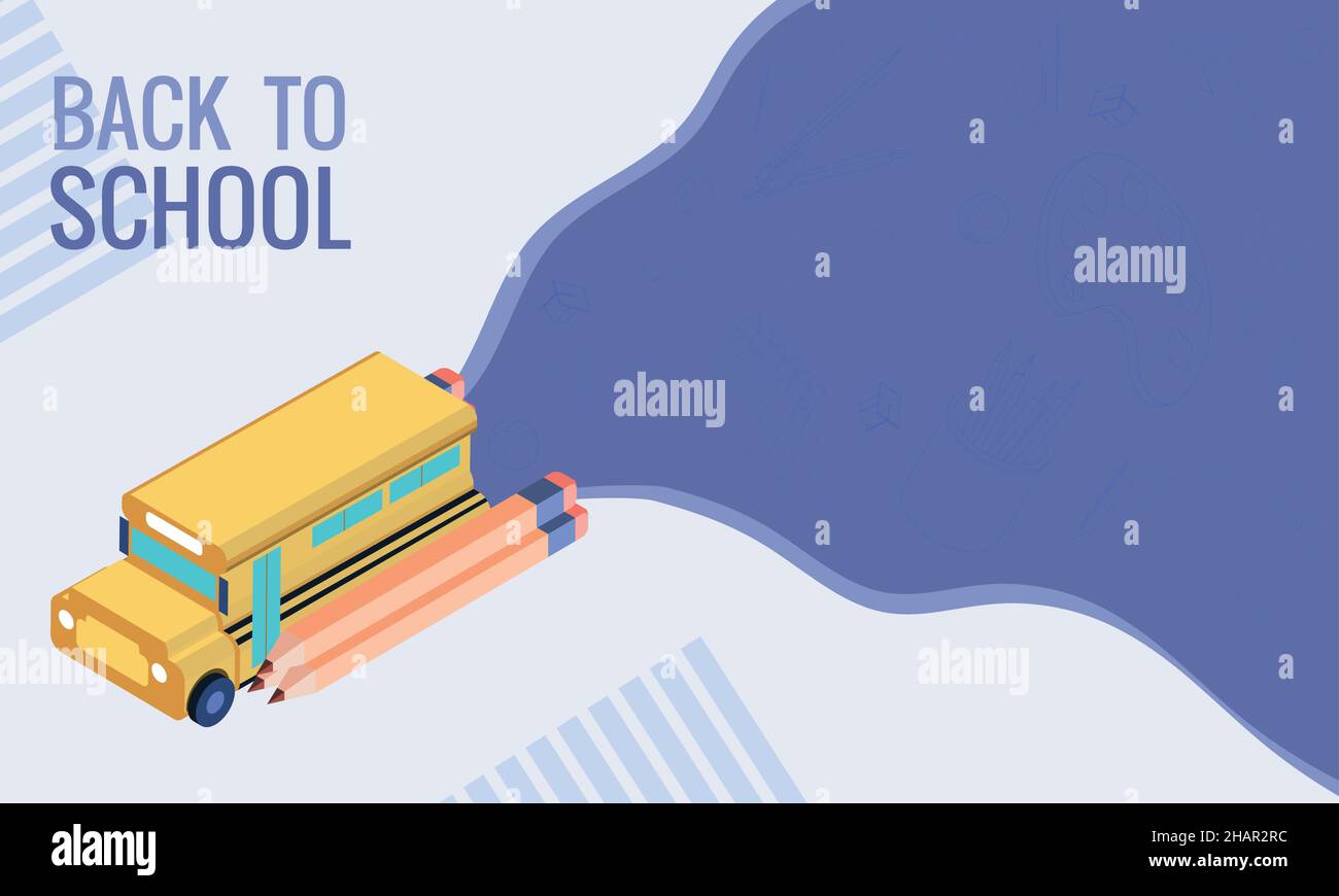 back to school transport Stock Vector Image & Art - Alamy