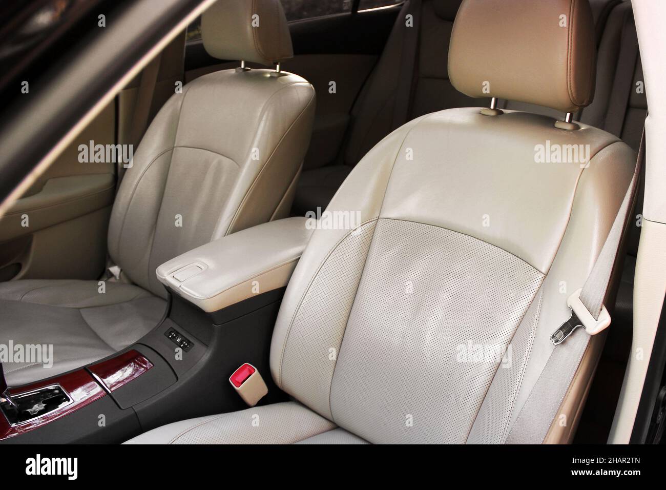 Leather car seat hi-res stock photography and images - Alamy