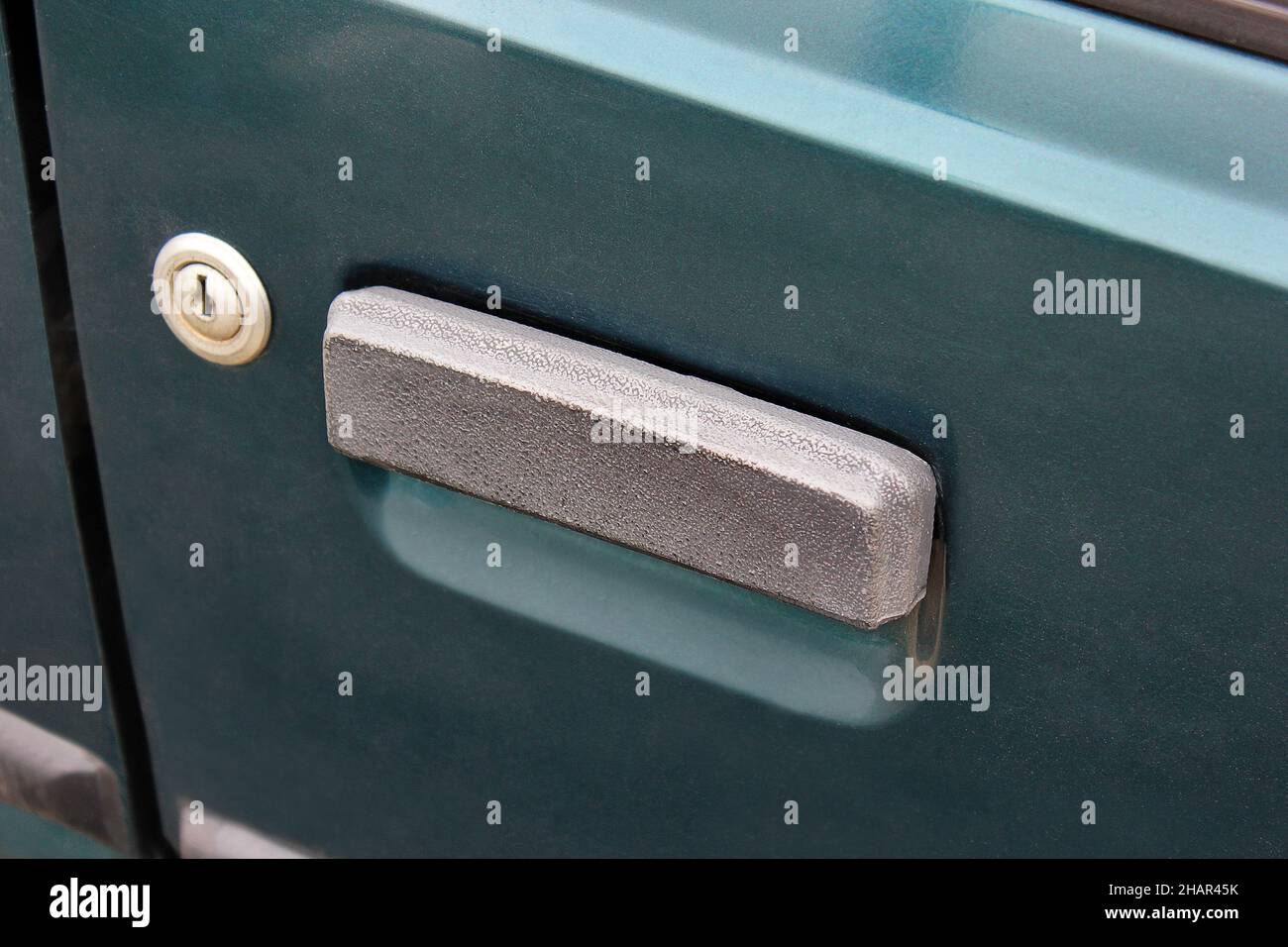 Car door opening handle. Car interior luxury service. Car interior ...