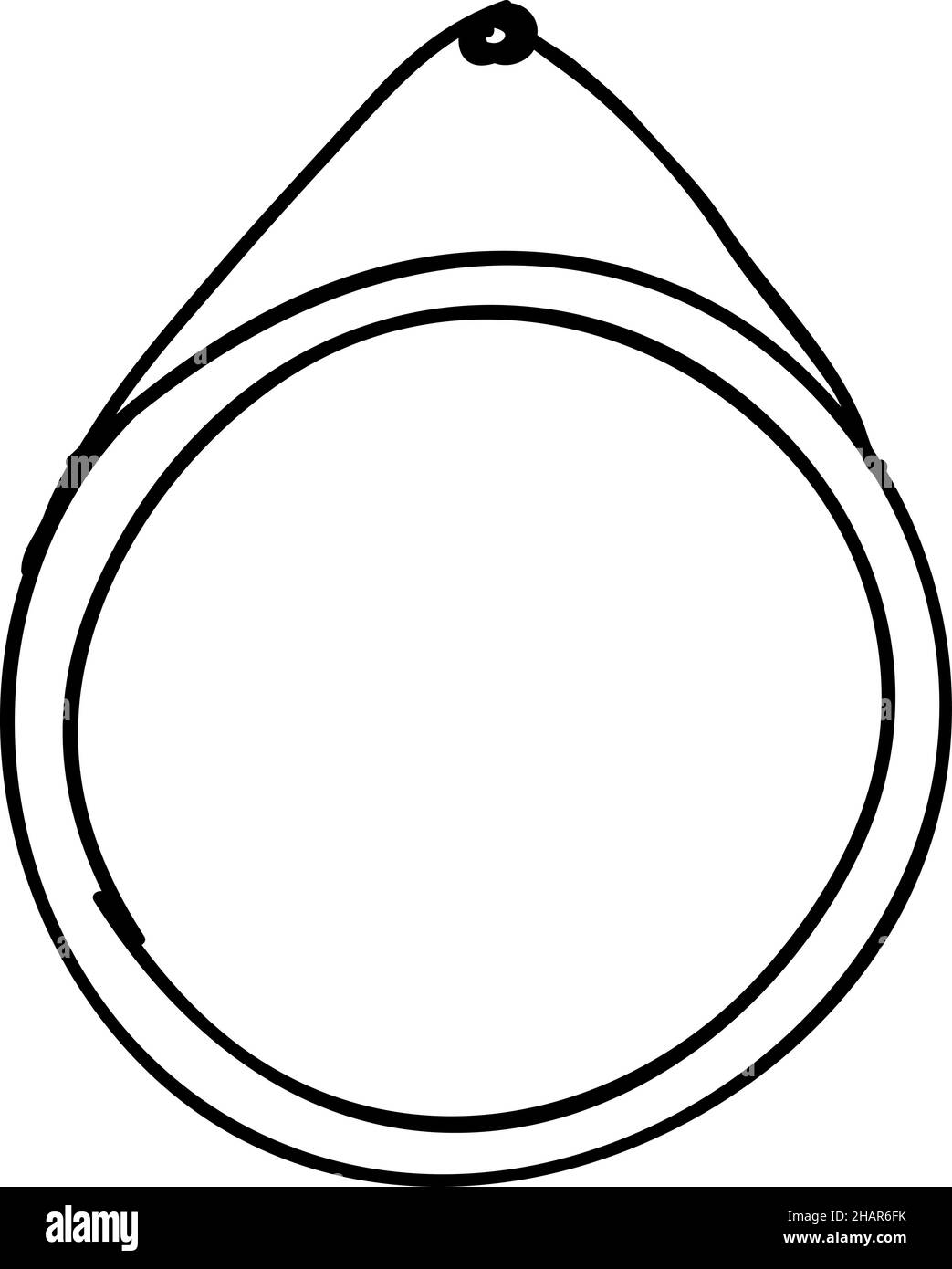 Round living wall Stock Vector Images - Alamy