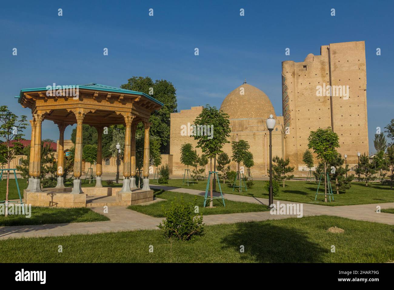 Dorus Siyadat complex in Shahrisabz, Uzbekistan Stock Photo - Alamy