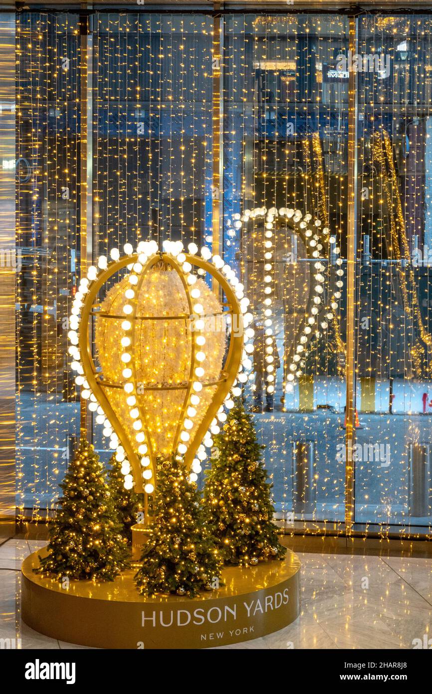 Shine Bright light display during the holiday season in The Shops at ...