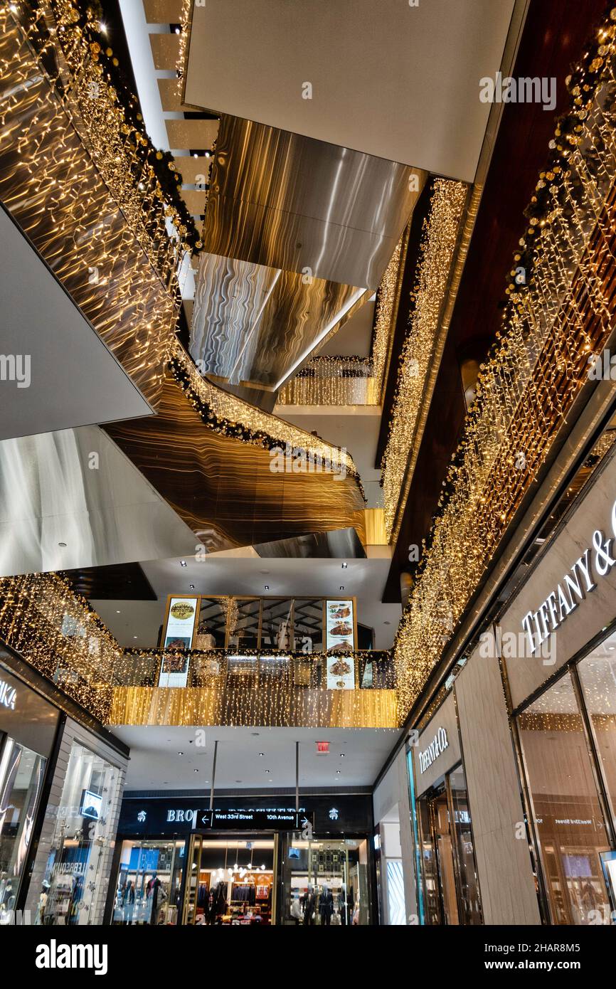 Shine Bright light display during the holiday season in The Shops at ...