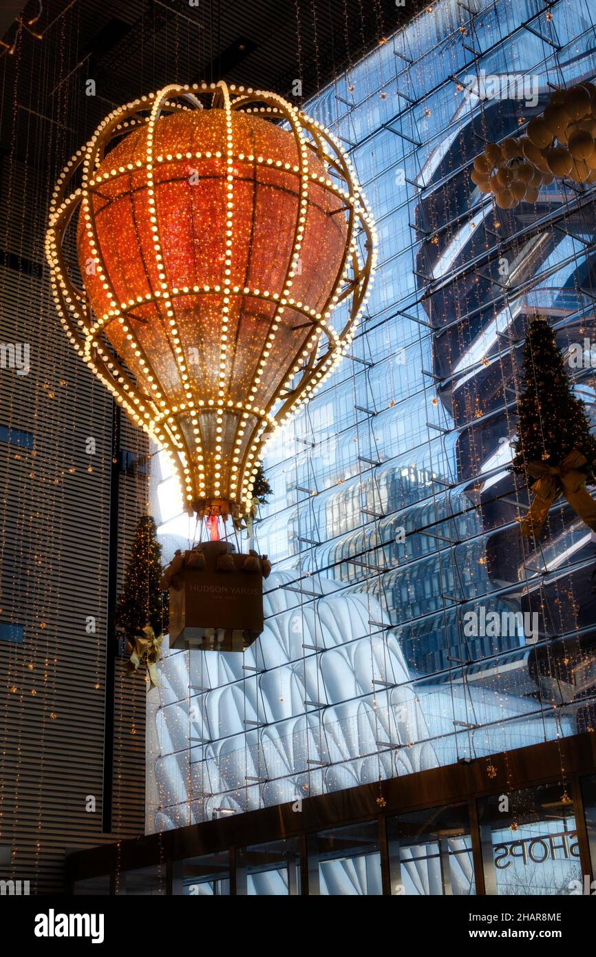 Shine Bright light display during the holiday season in The Shops at ...