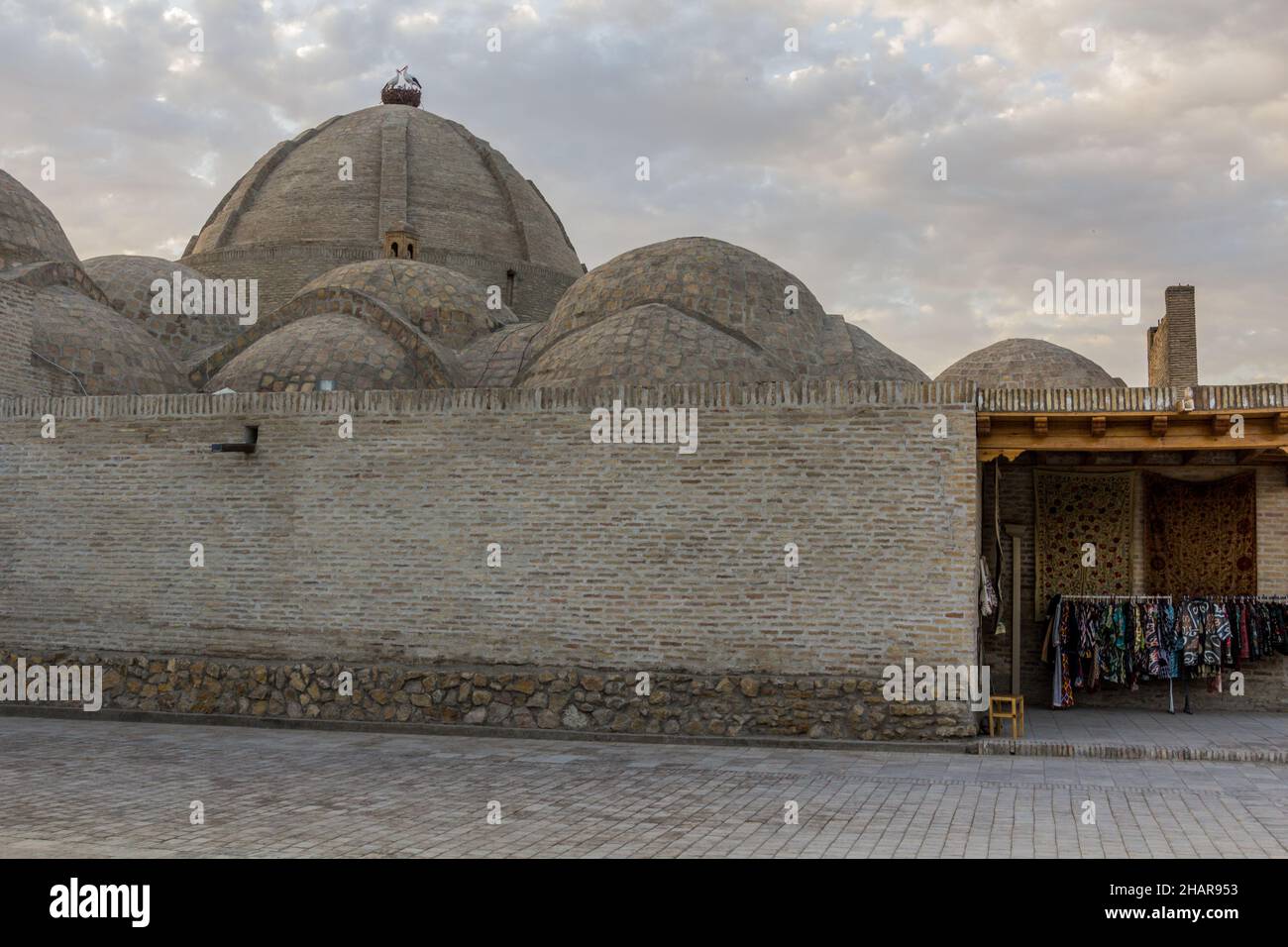 Trading dome in the center of Bukhara, Uzbekistan Stock Photo - Alamy