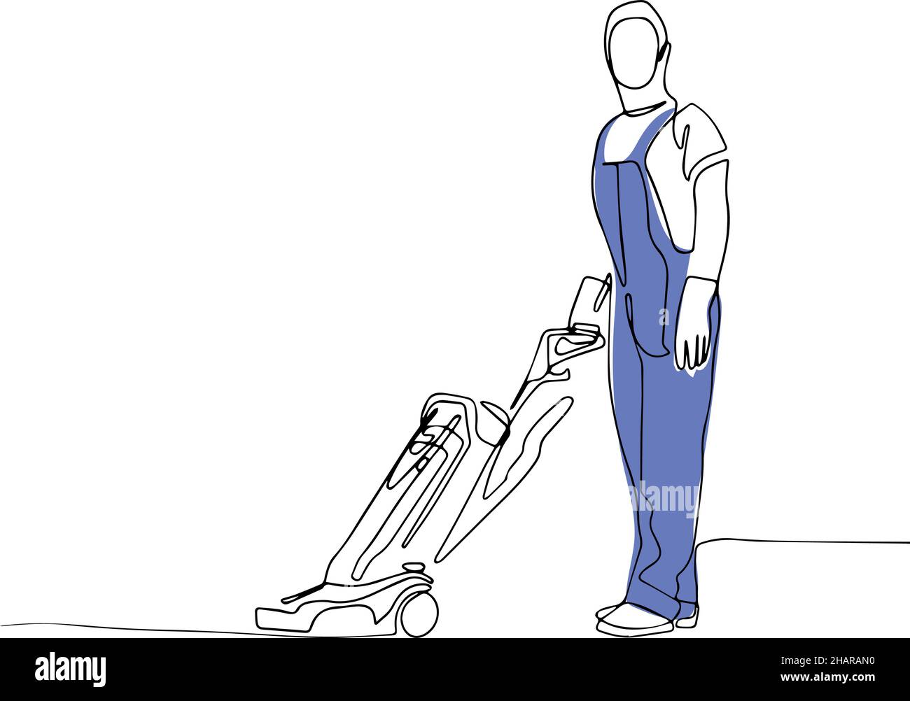 Line drawing cleaning brush hi-res stock photography and images - Alamy