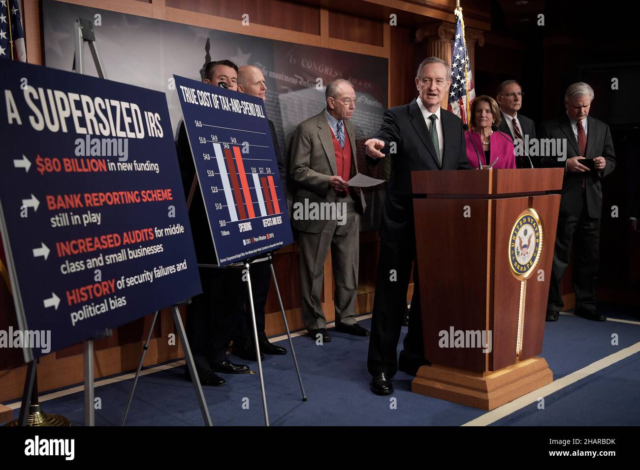 Washington, United States. 14th Dec, 2021. US Senator, Mike Crapo (R-ID ...