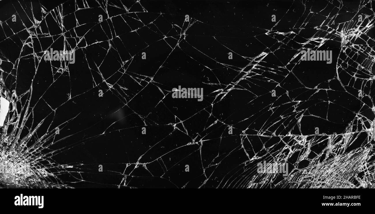 Shattered Glass Texture Stock Photo - Alamy