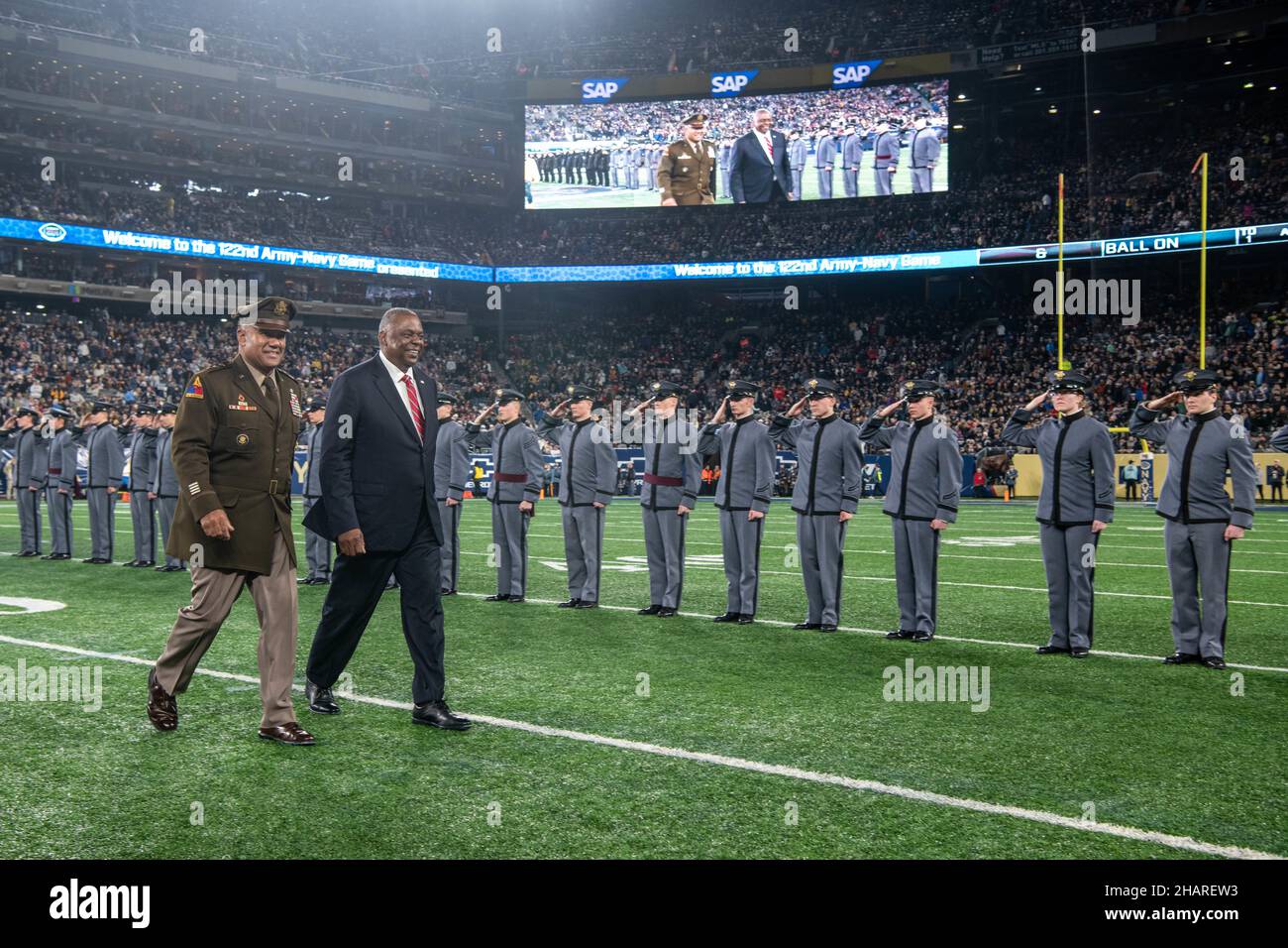 American football field from stands hi-res stock photography and images ...