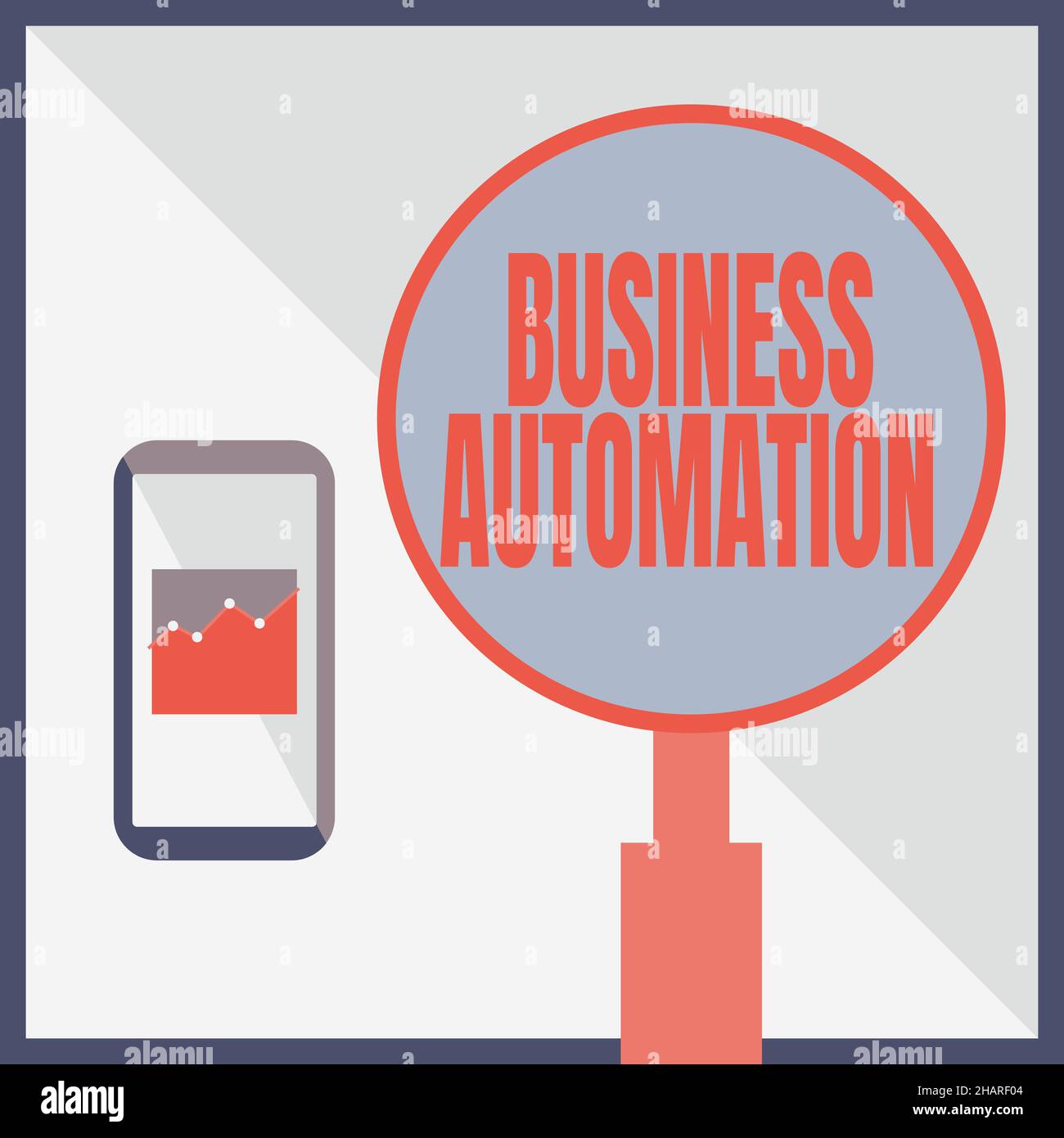 Sign displaying Business Automation. Business concept for Digital ...