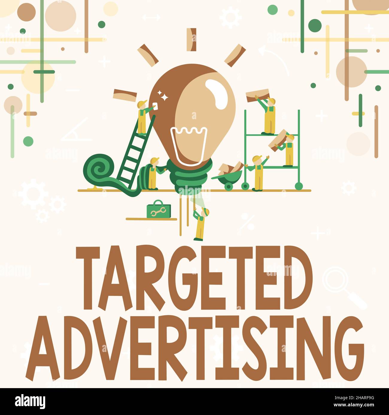 Inspiration showing sign Targeted Advertising. Word Written on Online ...