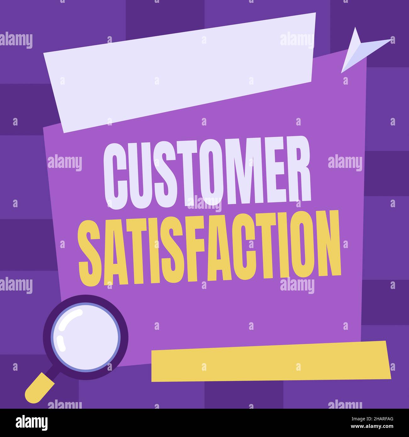Text caption presenting Customer Satisfaction. Business overview Exceed Consumer Expectation ...