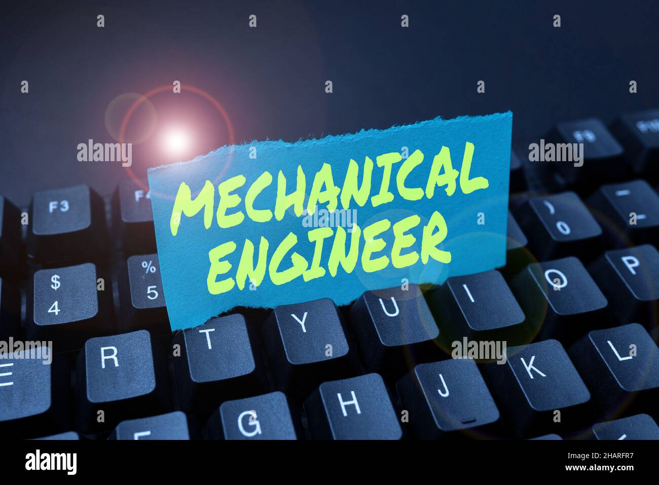 Text sign showing Mechanical Engineer. Word Written on Applied ...