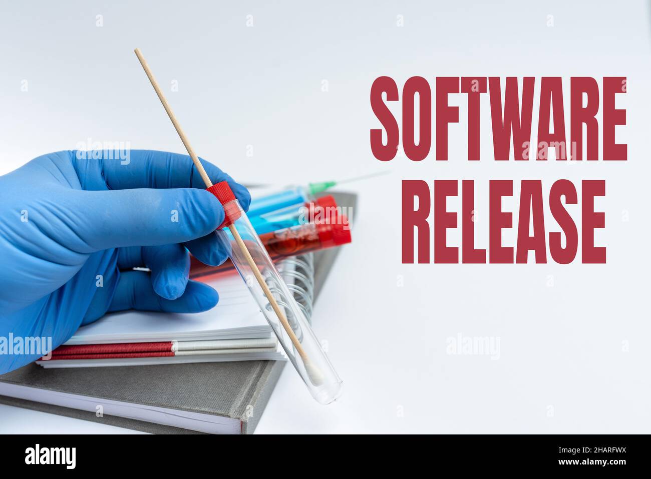 Conceptual display Software Release. Business idea sum of stages of ...