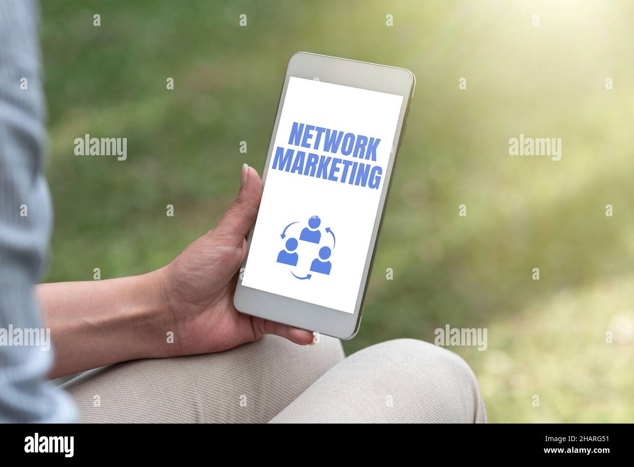 Conceptual caption Network Marketing. Business showcase Pyramid Selling ...