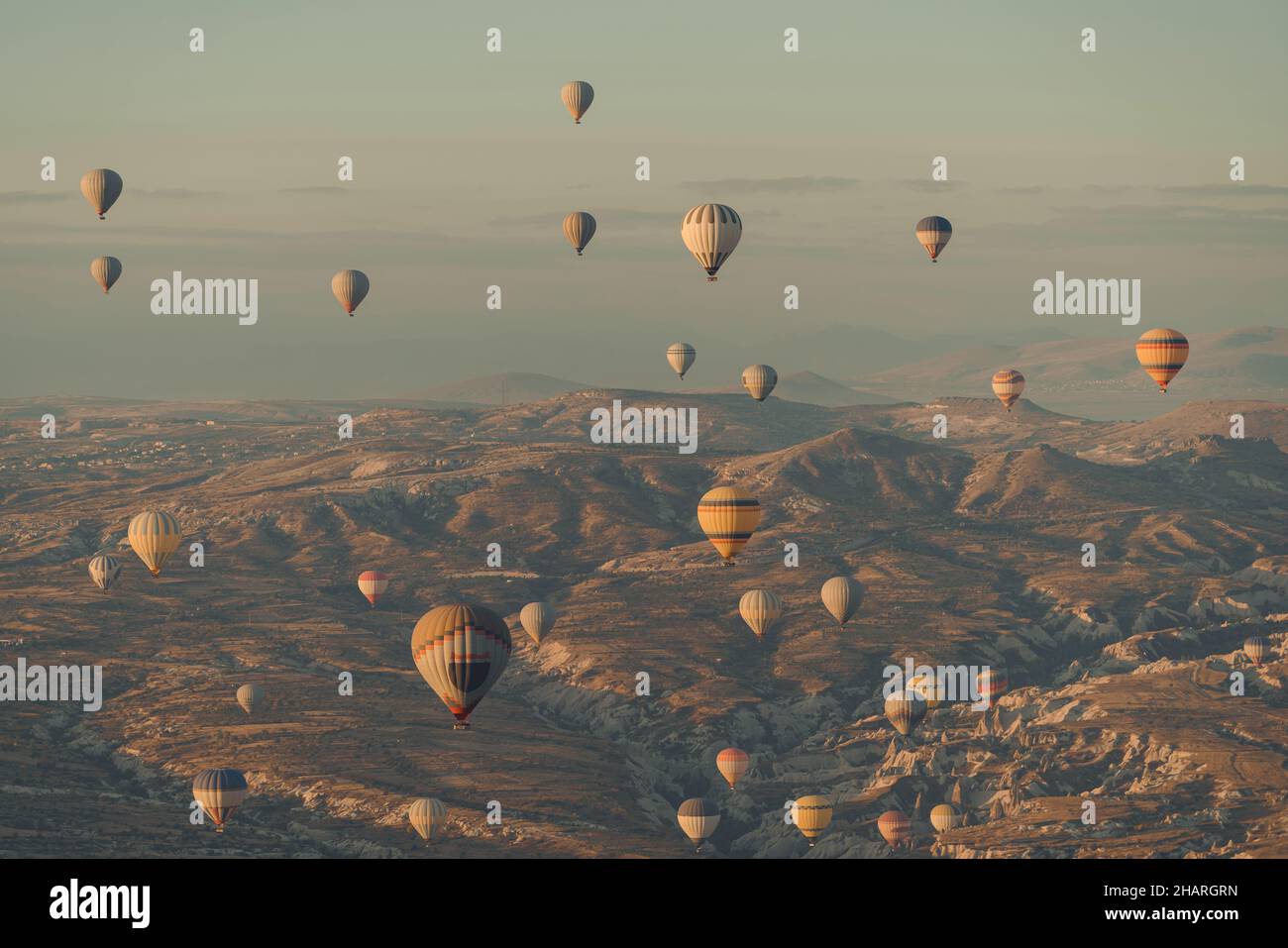 Balloons sky plane hi-res stock photography and images - Alamy