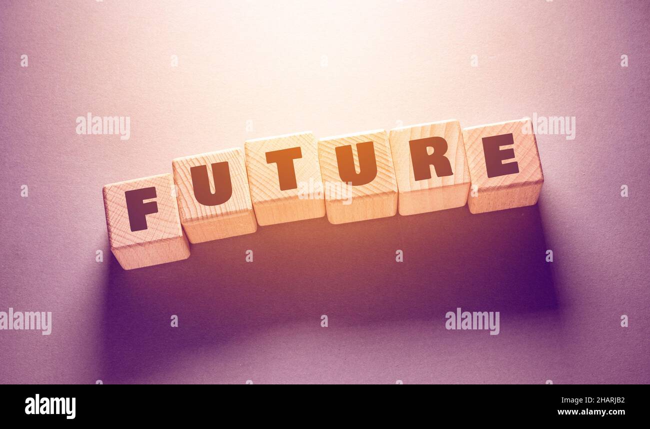 Future word hi-res stock photography and images - Alamy