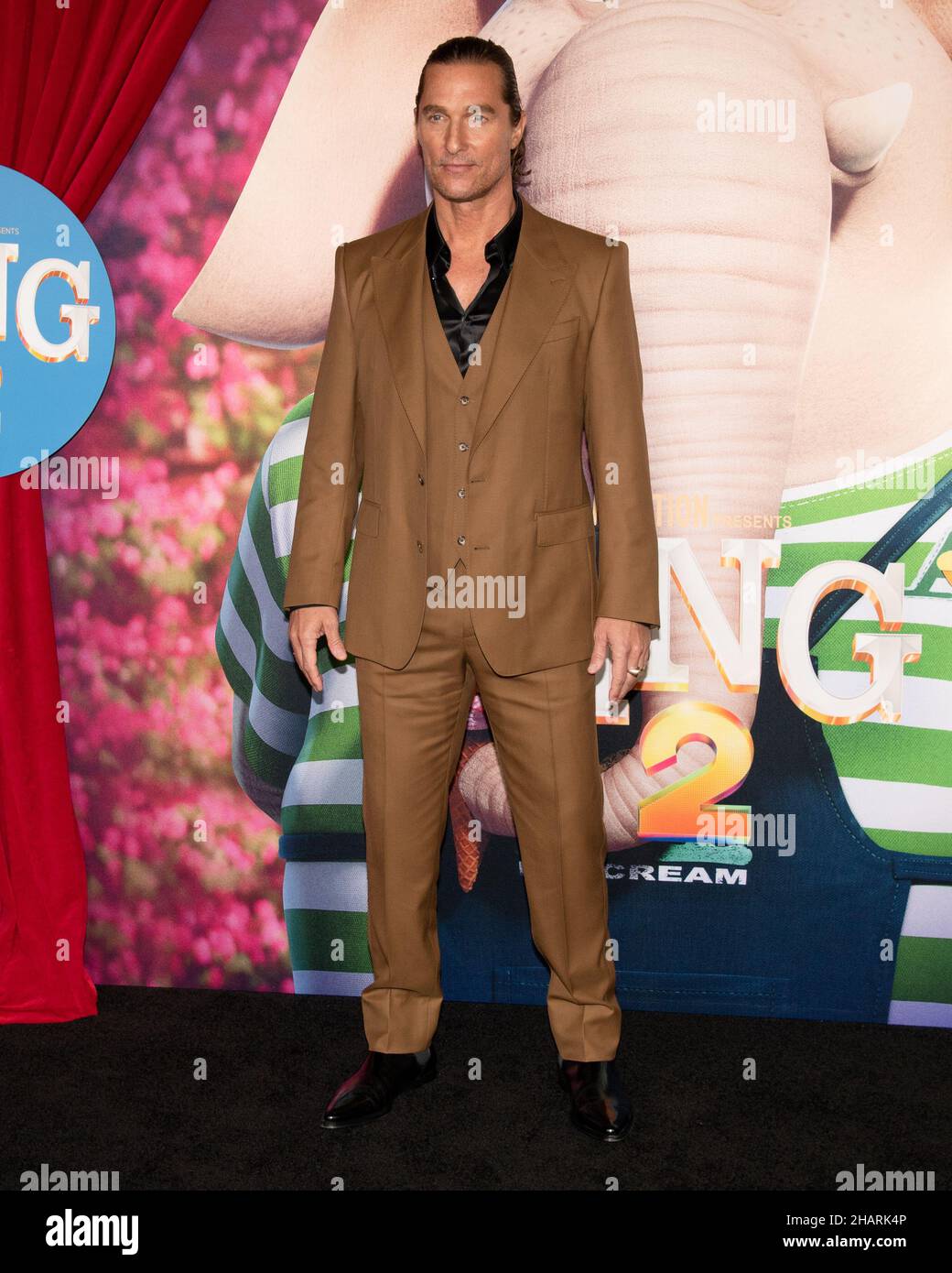 December 12, 2021, Los Angeles, California, USA: Matthew McConaughey ...
