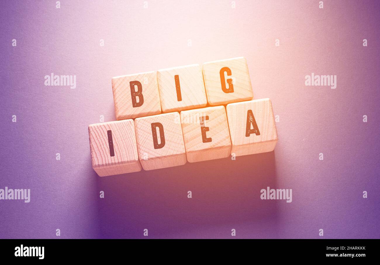 Big idea word hi-res stock photography and images - Alamy