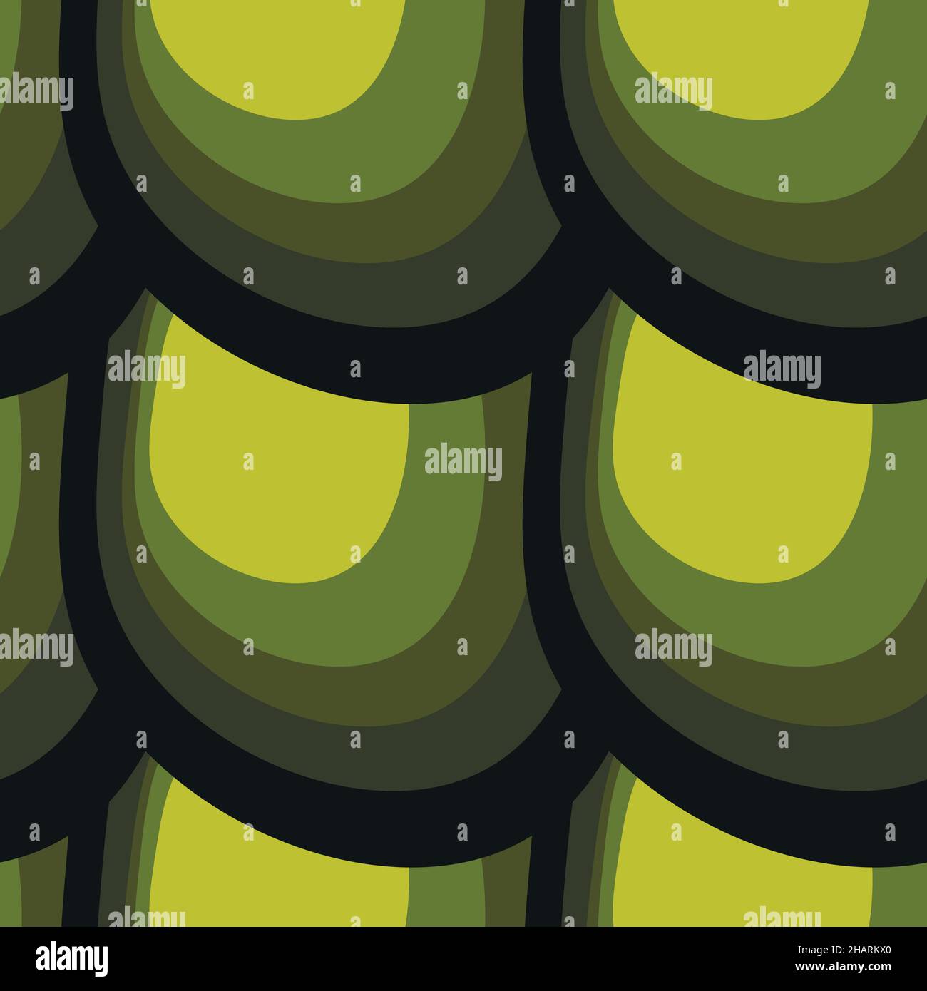 Illustration A seamless pattern on a square background - the scales of ...