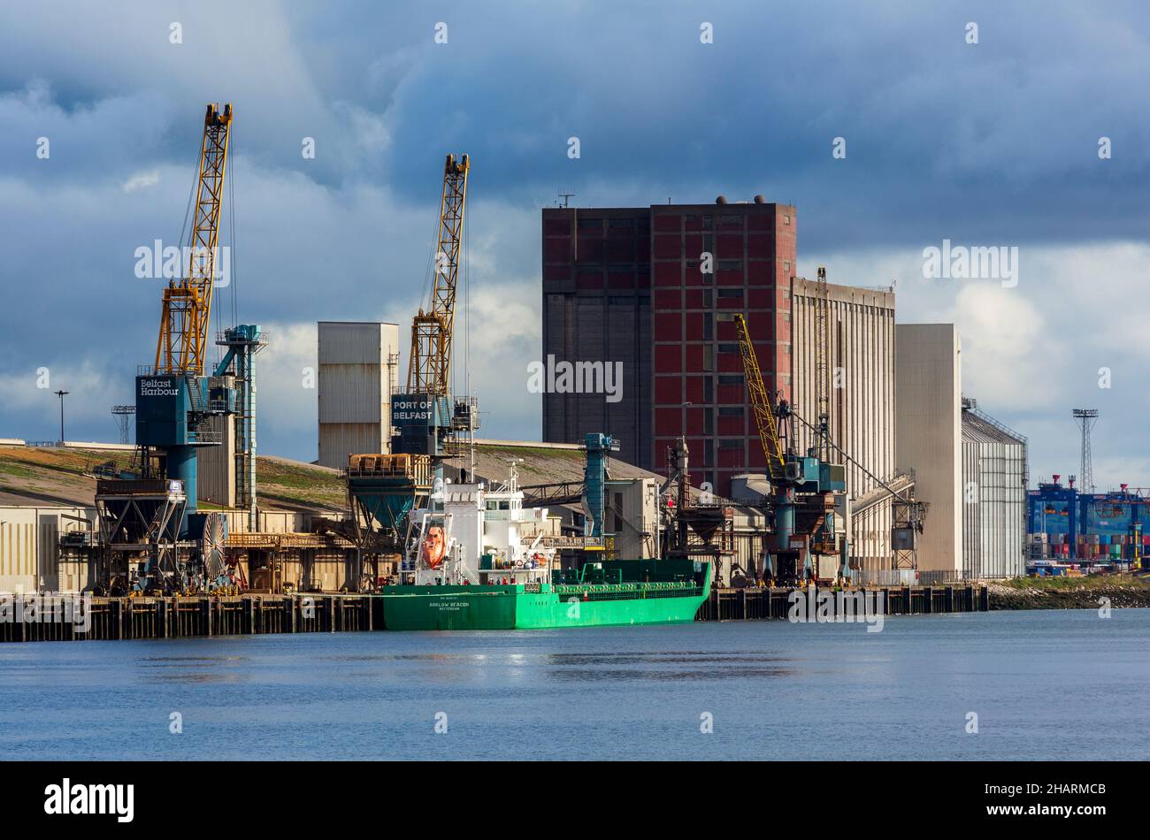 Belfast port cargo hi-res stock photography and images - Alamy