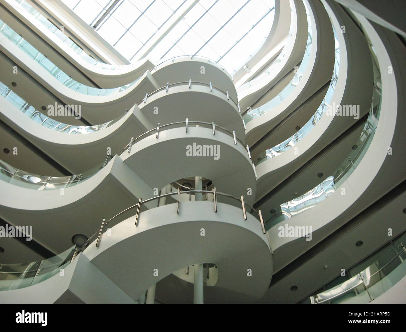 ISTANBUL, TURKEY - Nov 04, 2021: The architecture inside an Istanbul ...