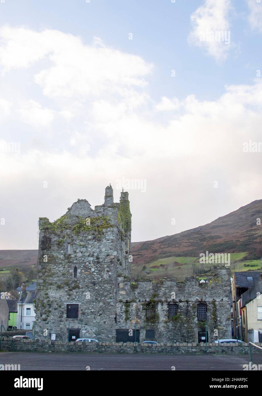Taaffes Castle in Carlingford County Louth Ireland Stock Photo - Alamy