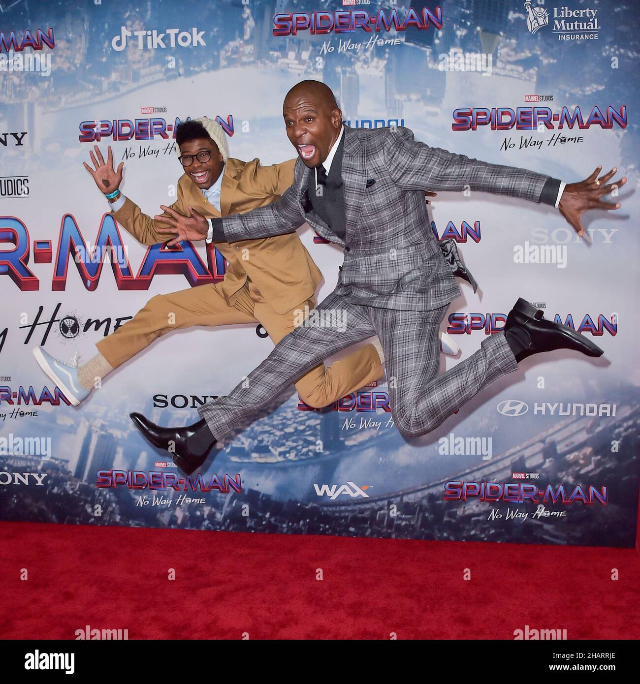 WESTWOOD, LOS ANGELES, CALIFORNIA, USA - DECEMBER 13: Isaiah Crews and ...