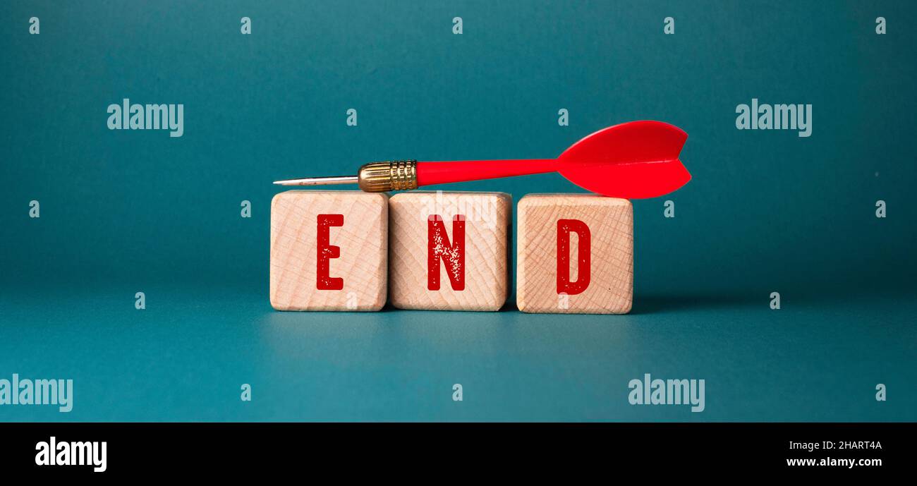 End word hi-res stock photography and images - Alamy