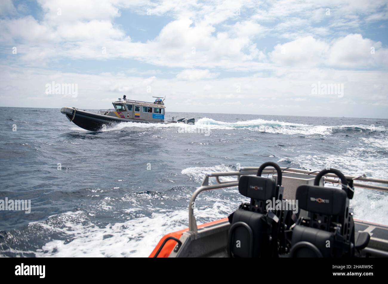 The crews of U.S. Coast Guard Legend-class national security cutter ...