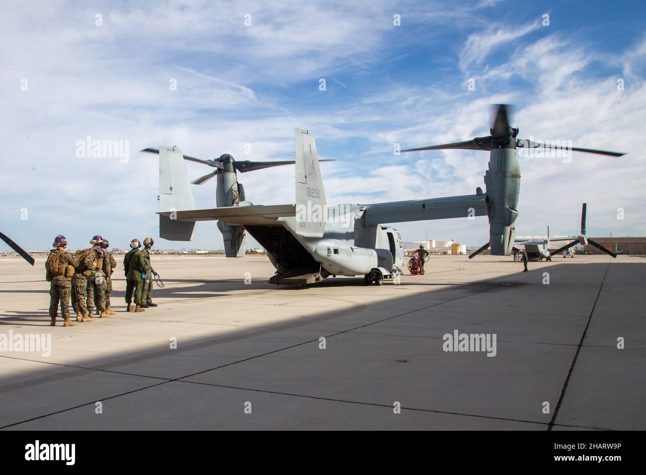 U.S. Marines with Marine Operation Test and Evaluation Squadron One ...