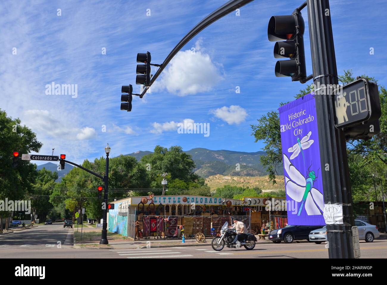 Old Colorado City, Colorado Springs CO Stock Photo - Alamy